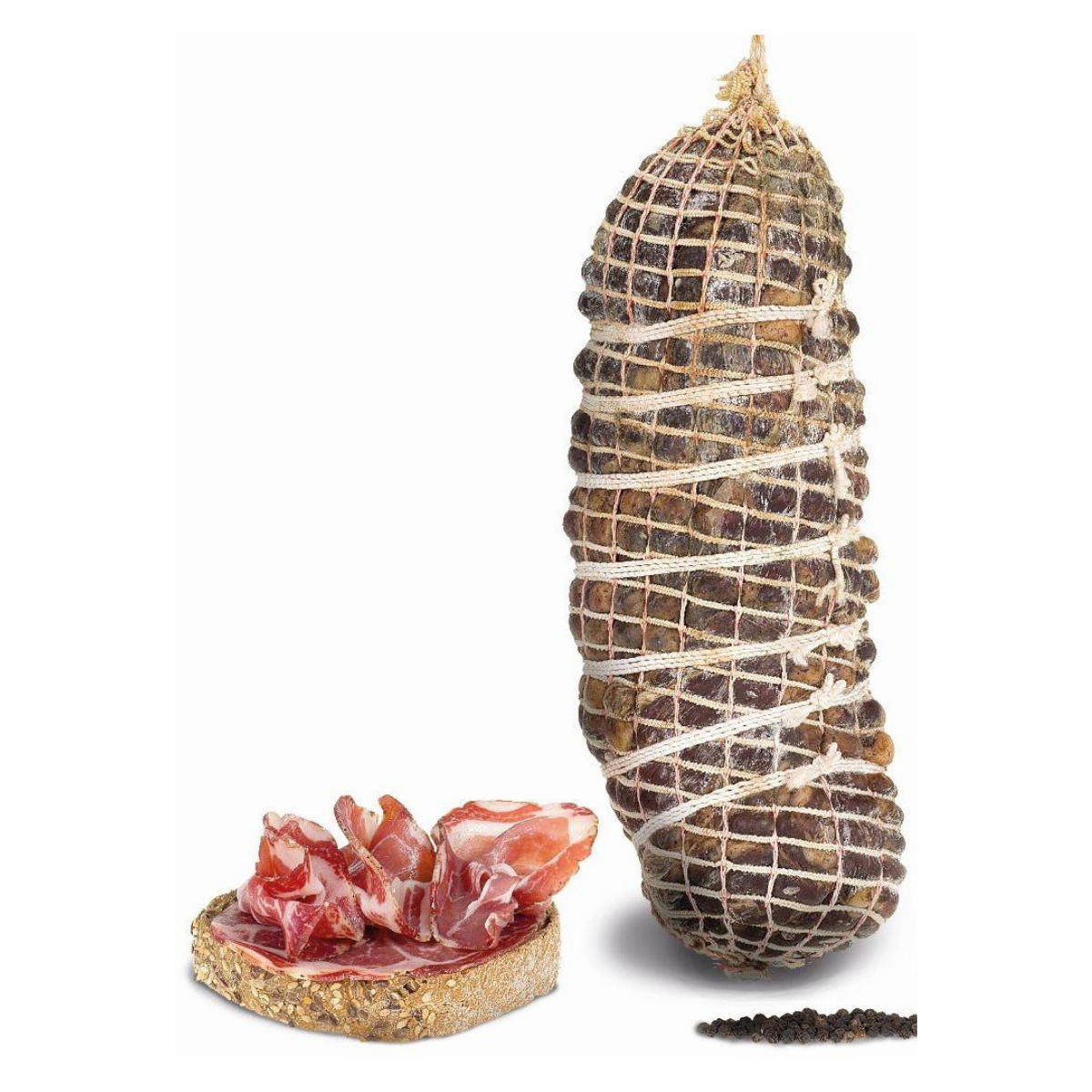 Capocollo stagionato intero, 1,6kg a prezzo conveniente in offerta