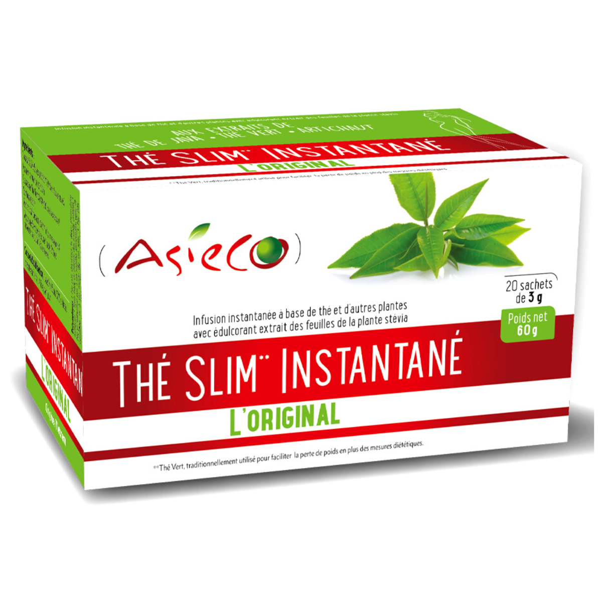 Slim Tè istantaneo classico, confezione 20 bustine da 3g